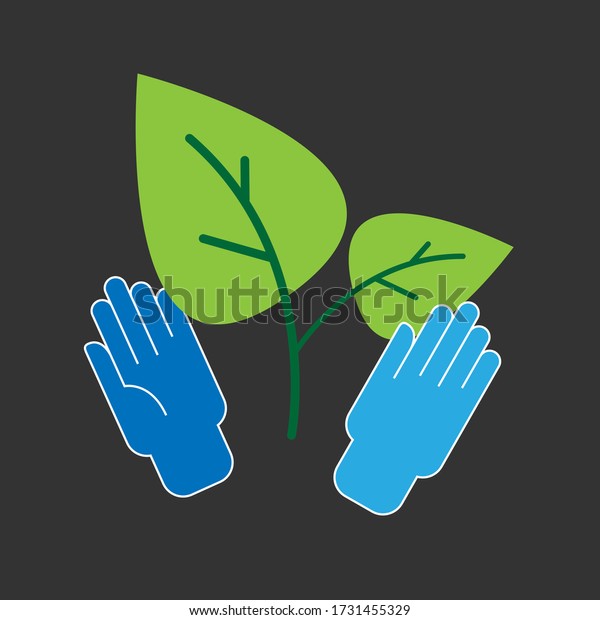 Save Our World Vector Enviroment Background Stock Vector (Royalty Free ...