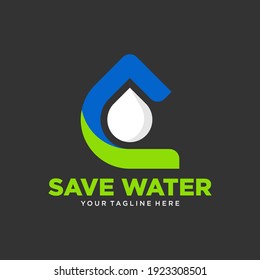 Save Water Logo Community Stock Vector (Royalty Free) 1923308501 ...