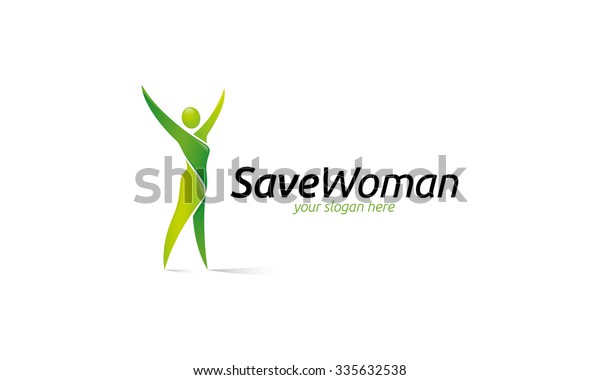 โลโก้ Save ผู้หญิง: เวกเตอร์สต็อก (ปลอดค่าลิขสิทธิ์) 335632538 ...