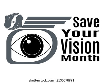188 National save your vision month Images, Stock Photos & Vectors ...