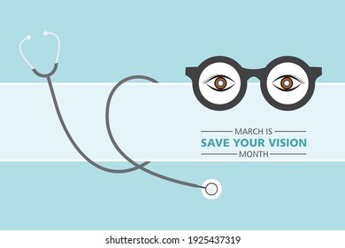 188 National save your vision month Images, Stock Photos & Vectors ...