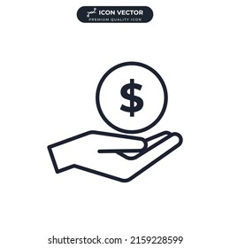 Saving Icon Symbol Template Graphic Web Stock Vector (Royalty Free ...
