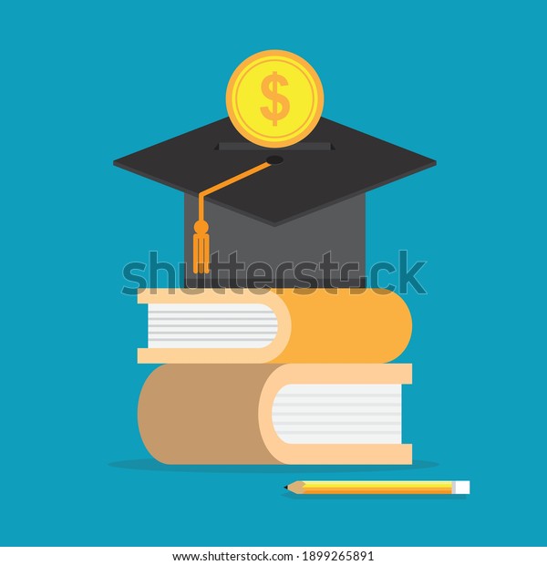 Saving Money Congratulations Vector Illustration Flat Stock Vector ...