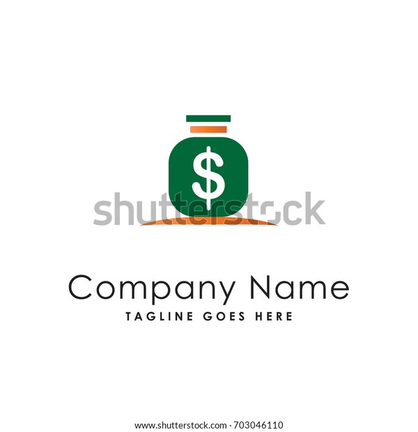 Saving Money Logo Template Stock Vector (Royalty Free) 703046110 ...