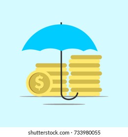 Saving Money Logo Vector Template Design Stock Vector (Royalty Free ...