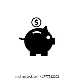Savings Icon Vector Illustration Logo Template Stock Vector (Royalty ...