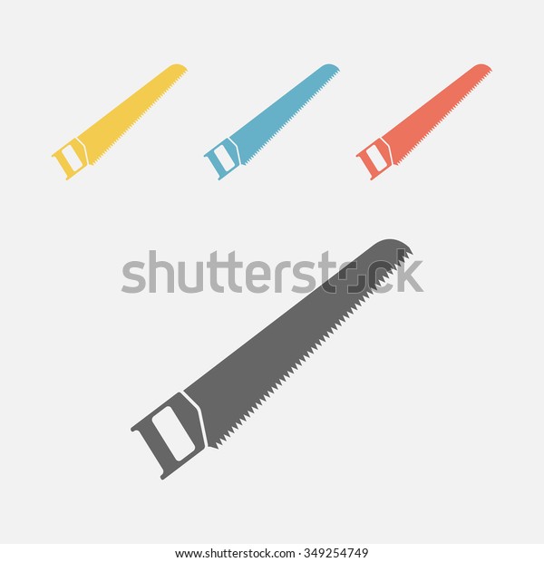 Saw Symbol Stock Vector (Royalty Free) 349254749 | Shutterstock