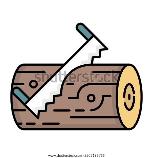 Sawing Icon Set Design Template Vector Stock Vector (Royalty Free ...