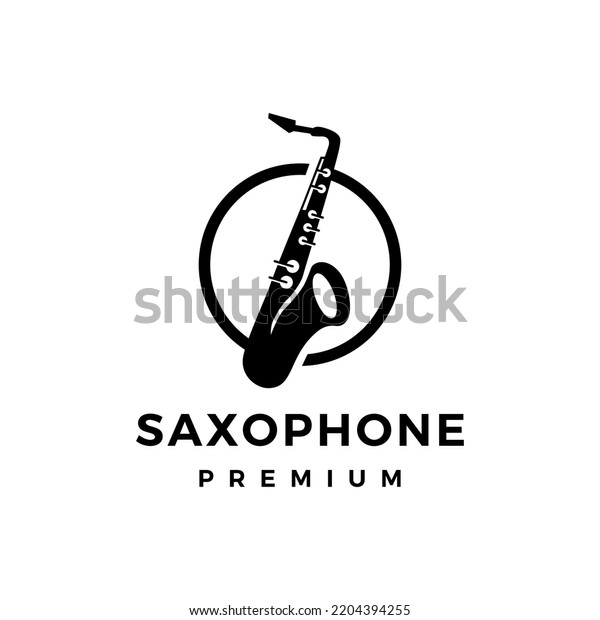 Saxophone Logo Vector Icon Illustration Stock Vector (Royalty Free ...