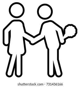Stick Figure Relationship Love: vector de stock (libre de regalías ...