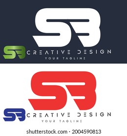 Sb Letter Creative Modern Logo Stock Vector (Royalty Free) 2004590813 ...