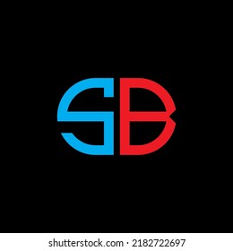 Sb Letter Logo Creative Design Vector Stock Vector (Royalty Free ...
