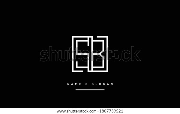 Sbbs Sb Abstract Letters Logo Monogram Stock Vector (Royalty Free ...