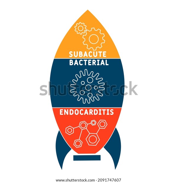 Sbe Subacute Bacterial Endocarditis Acronym Medical: เวกเตอร์สต็อก ...