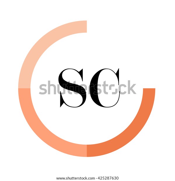Sc Business Logo Icon Design Template Stock Vector (Royalty Free) 425287630