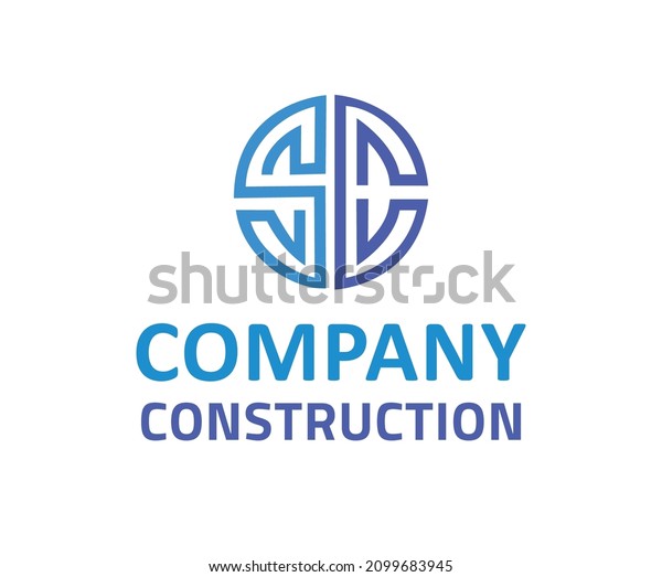 Sc Company Logo Vector Design Stock Vector (Royalty Free) 2099683945 ...