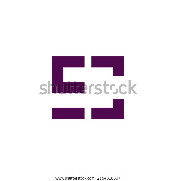 Sc Icon Logo Illustration Template Stock Vector (Royalty Free ...