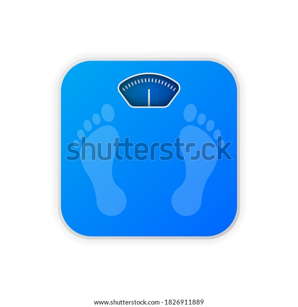 Scale Cartoon Style Realistic Human Scale Stock Vector (Royalty Free ...