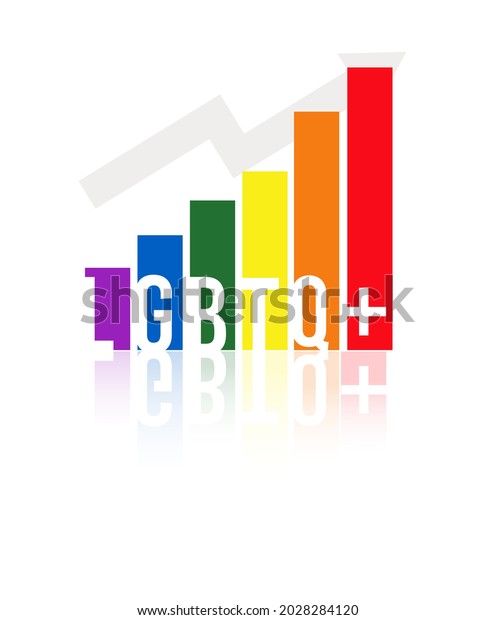 Scale Chart Representing Lgbtq Inclusion Work Stock Vector (Royalty ...
