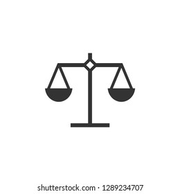 Scale Icon Graphic Design Template Vector Stock Vector (Royalty Free ...