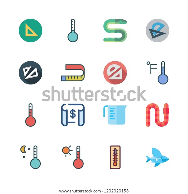 Scale Icon Set Vector Set About Stock Vector (Royalty Free) 1202020153 ...