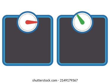 Scale Icon Weighing On White Background Stock Vector (Royalty Free ...