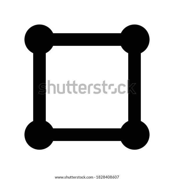 Scale Size Iconresizescale Vector Illustration Stock Vector (Royalty ...