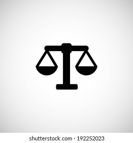 Scales Symbol Stock Vector (Royalty Free) 192252023 | Shutterstock