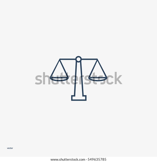 Scales Themis Icon Stock Vector (Royalty Free) 549635785 | Shutterstock