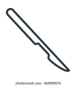 Scalpel Vector Icon Stock Vector (Royalty Free) 469890074 | Shutterstock