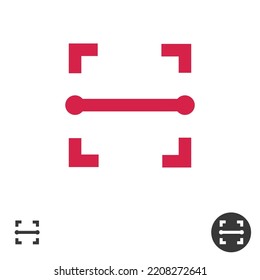 Scan Id Icon Vector Sku Scanner Stock Vector (Royalty Free) 2208272641 ...