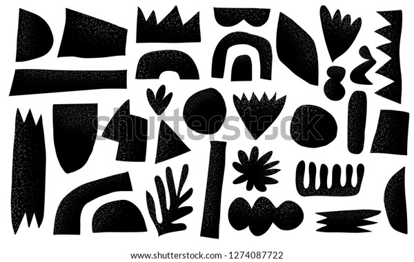 Scandinavian Cut Out Shape Collection Stock Vector (Royalty Free ...
