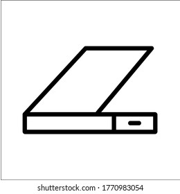Scanner Scan Icon Outline Style Vector Stock Vector (Royalty Free ...