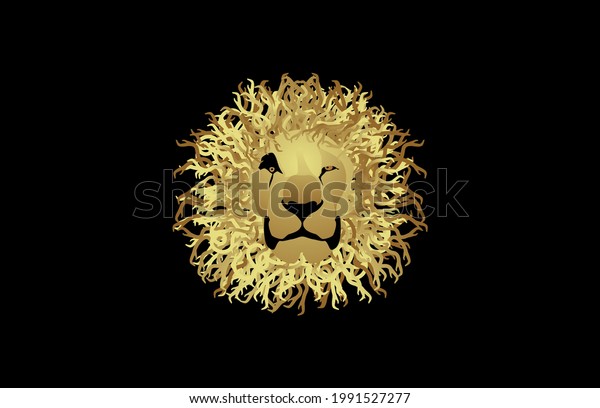Scar Face Legend Iconic Lion Face Stock Vector (Royalty Free ...