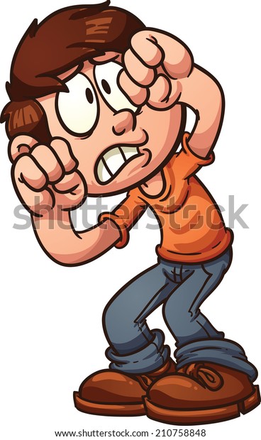 Scared kid cartoon : 10 340 images, photos et images vectorielles de ...