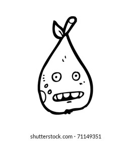 Scared Pear Cartoon Stock Vector (Royalty Free) 71149351 | Shutterstock