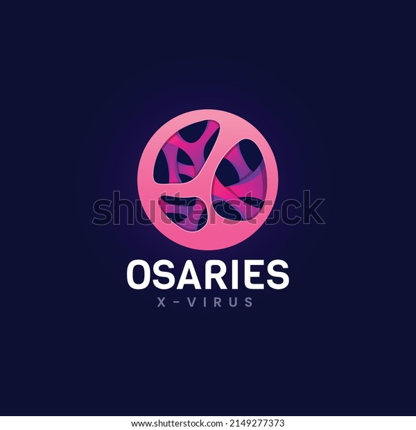Scary Virus Logo Template Design Stock Vector (Royalty Free) 2149277373 ...