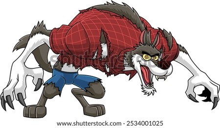 Wolfman Drawing | Free download on ClipArtMag