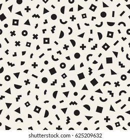 Scattered Geometric Simple Shapes Inspired By: vector de stock (libre ...