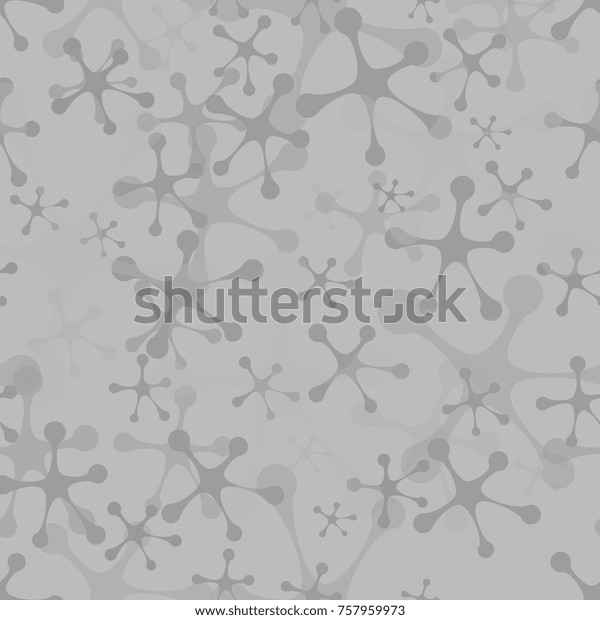 Scattered Pale Gray Blobs Stock Vector (Royalty Free) 757959973 ...