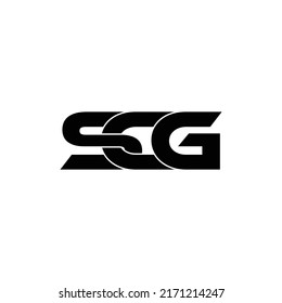 Scg Letter Monogram Logo Design Vector Stock Vector (Royalty Free ...