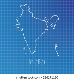 3,139 Line drawing india map Images, Stock Photos & Vectors | Shutterstock