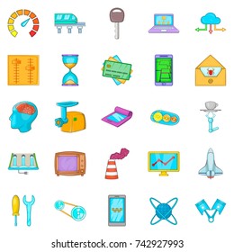 Scheme Icons Set Cartoon Set 25 Stock Vector (Royalty Free) 742927993