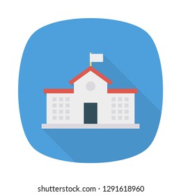School Building Icon Stock Vector (Royalty Free) 388059967