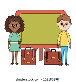 School Education Children Cartoon Stock Vector (Royalty Free ...