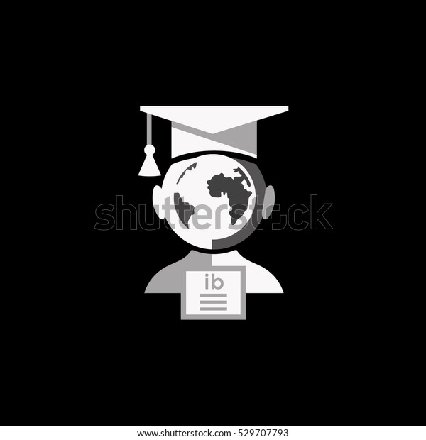 School Educational Vector Icon International School Stock Vector ...