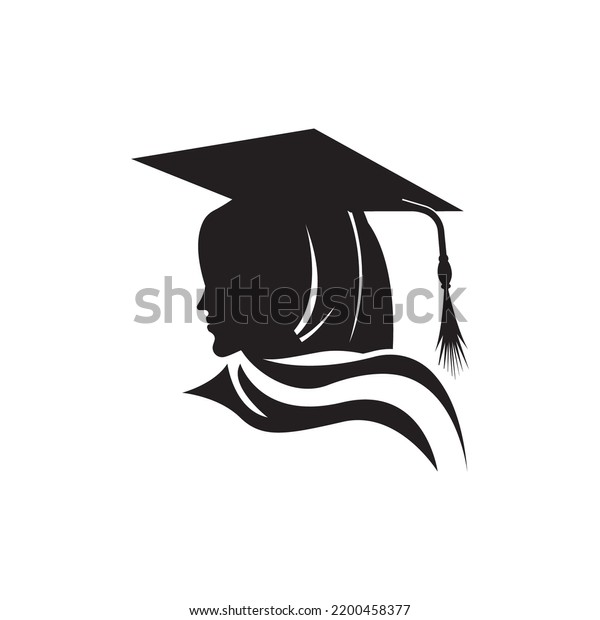 School Graduation Logo Template Design Stock Vector (Royalty Free ...