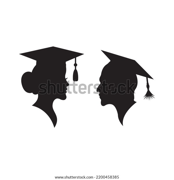 School Graduation Logo Template Design Stock Vector (Royalty Free ...