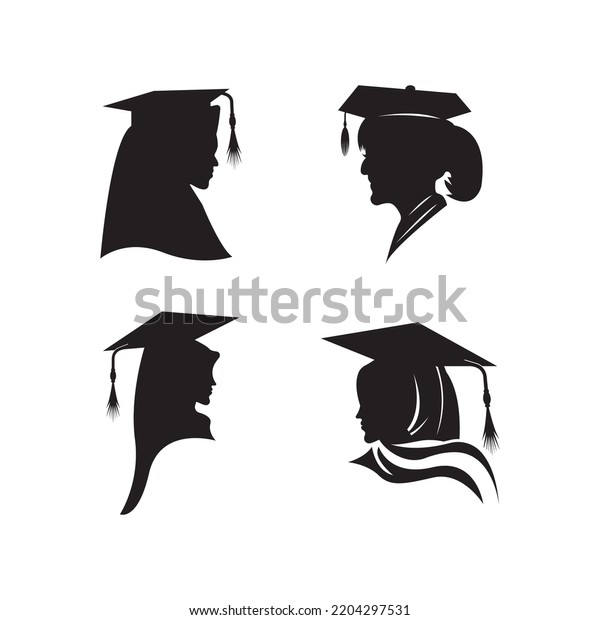 School Graduation Logo Template Design Stock Vector (Royalty Free ...