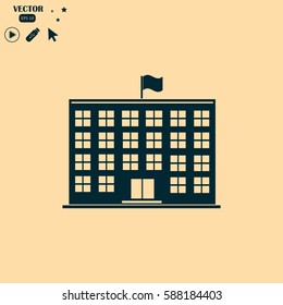 Vector Illustration White House Washington Dc Stock Vector (Royalty ...